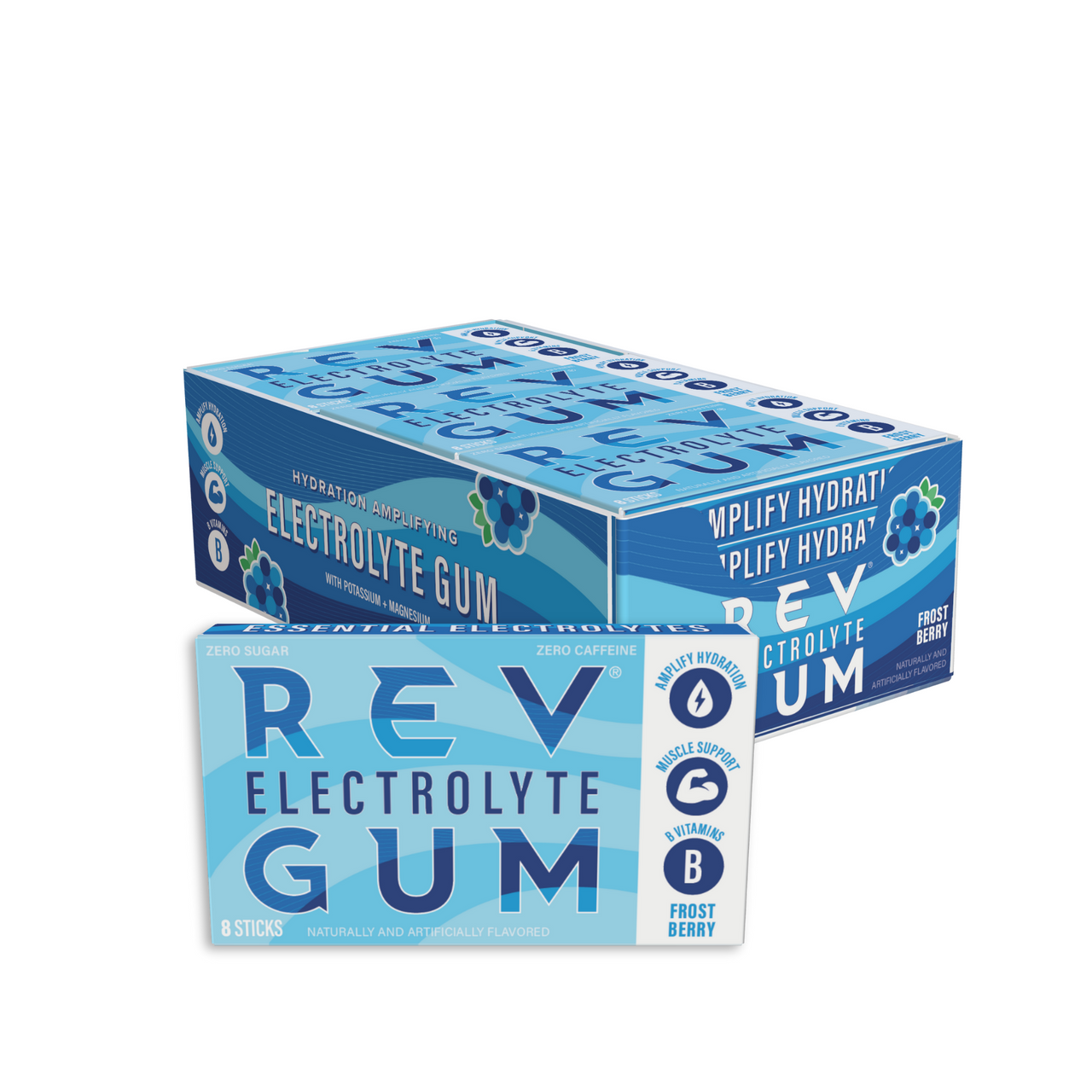 FROST BERRY ELECTROLYTE GUM – REV GUM