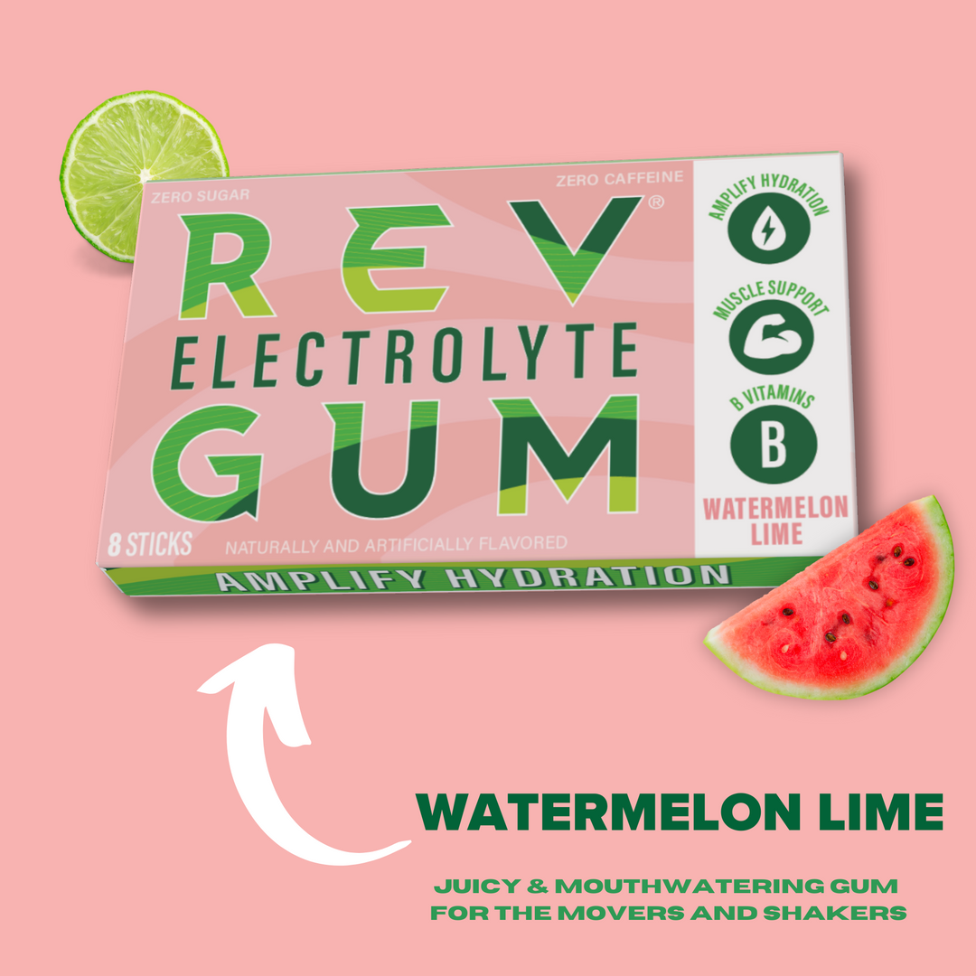 WATERMELON LIME ELECTROLYTE GUM – REV GUM